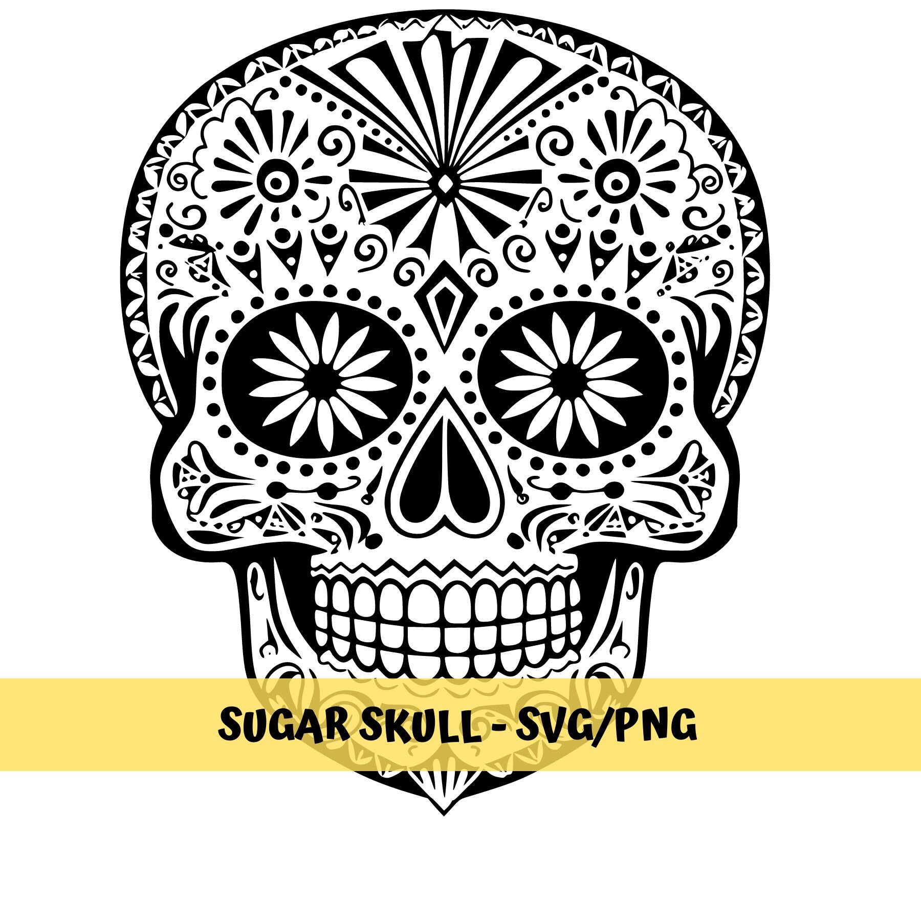 Sugar Skull Svg Day Of The Dead Svg Mexican Skull Svg Catrina Png Funny 7119