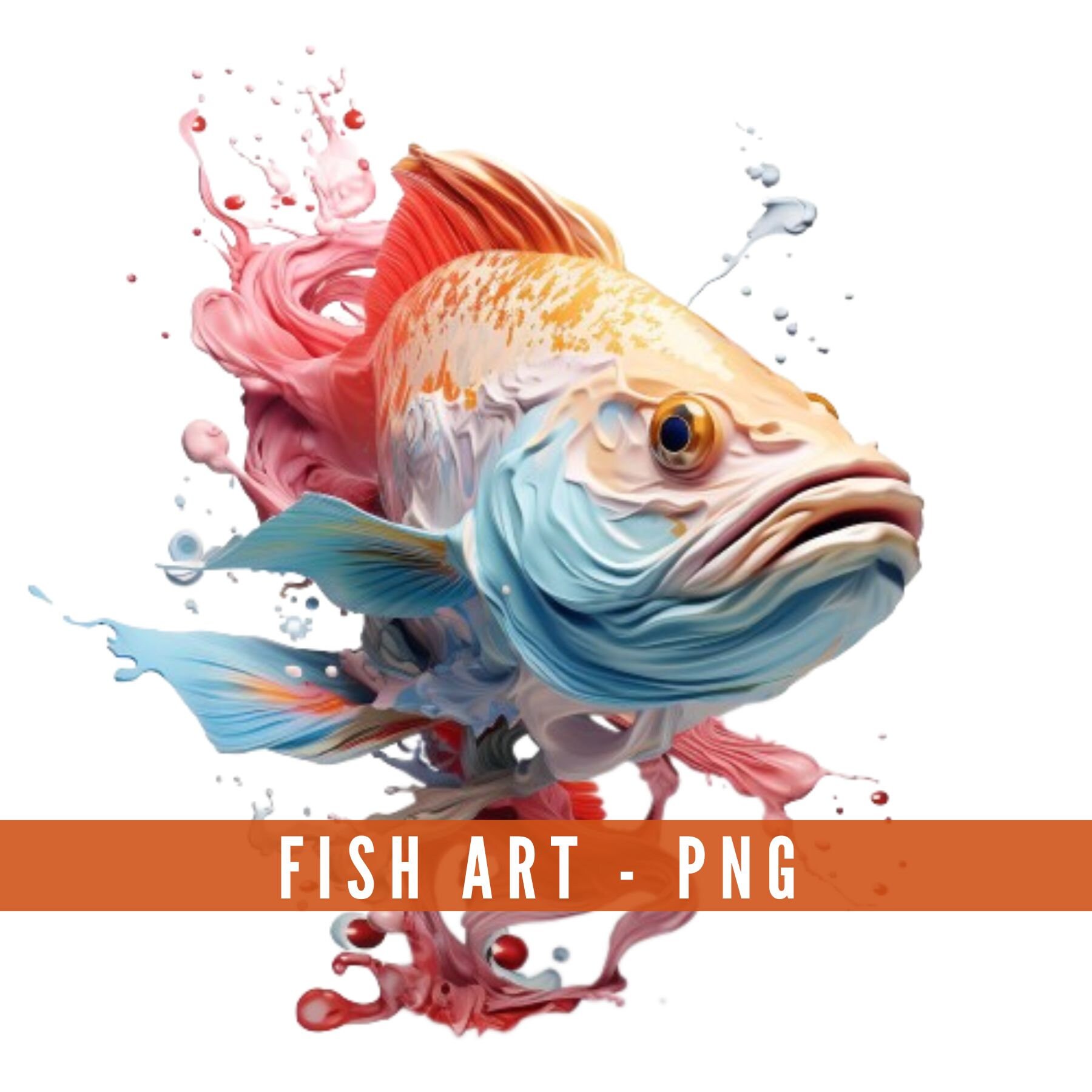 Pink Fish Png Funny Fish Png Fishing Tumbler Wrap Png Fishing - Etsy