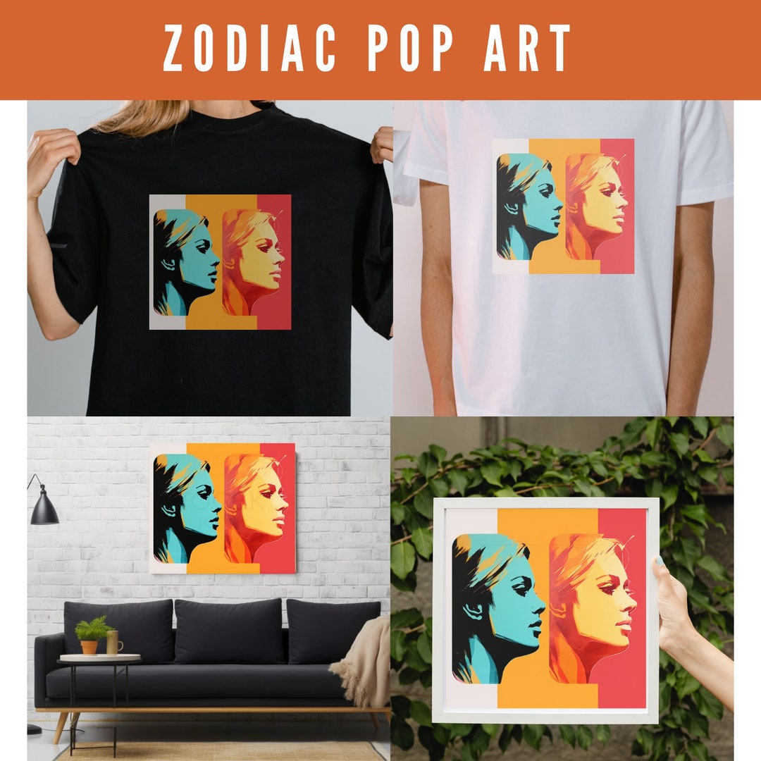 Gemini Png Twins Zodiac Png Astrology Sign Png Horoscope Png Popart ...