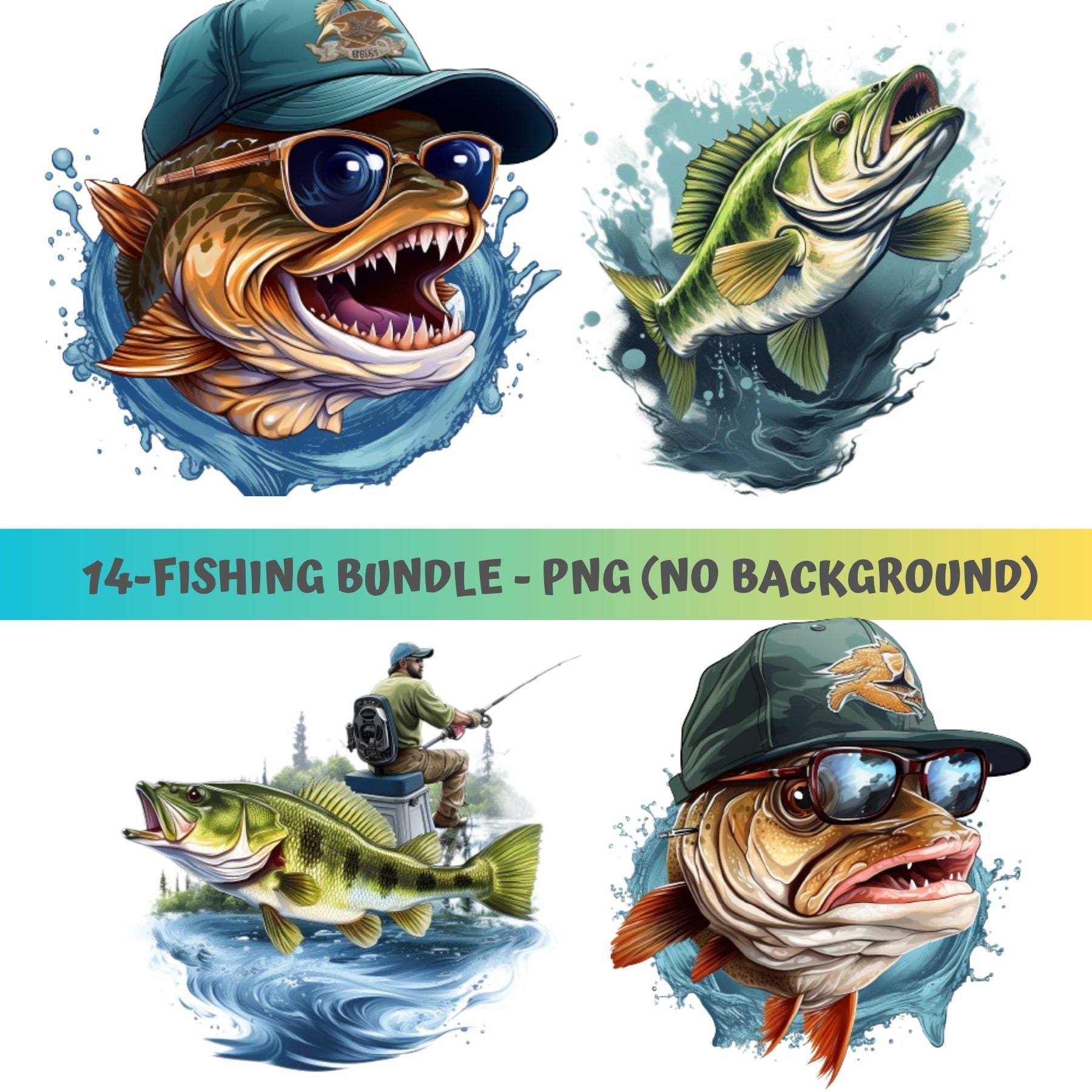 Fishing Bundle Png Fishing Png Fishing Tumbler Wrap Png - Etsy