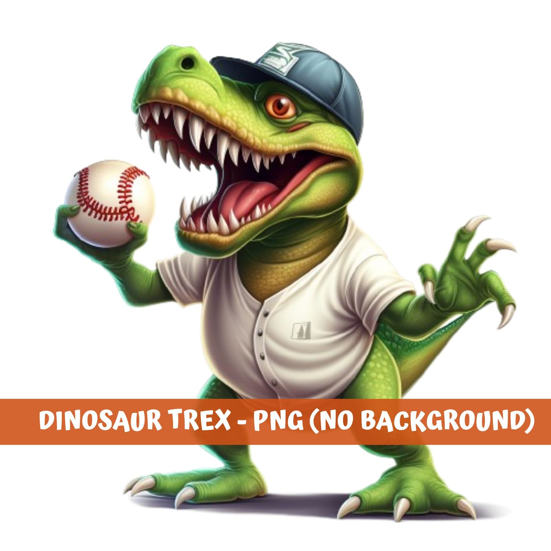 Dinosaur Png Bundle Trex Png Baseball Bundle Baseball Png - Etsy