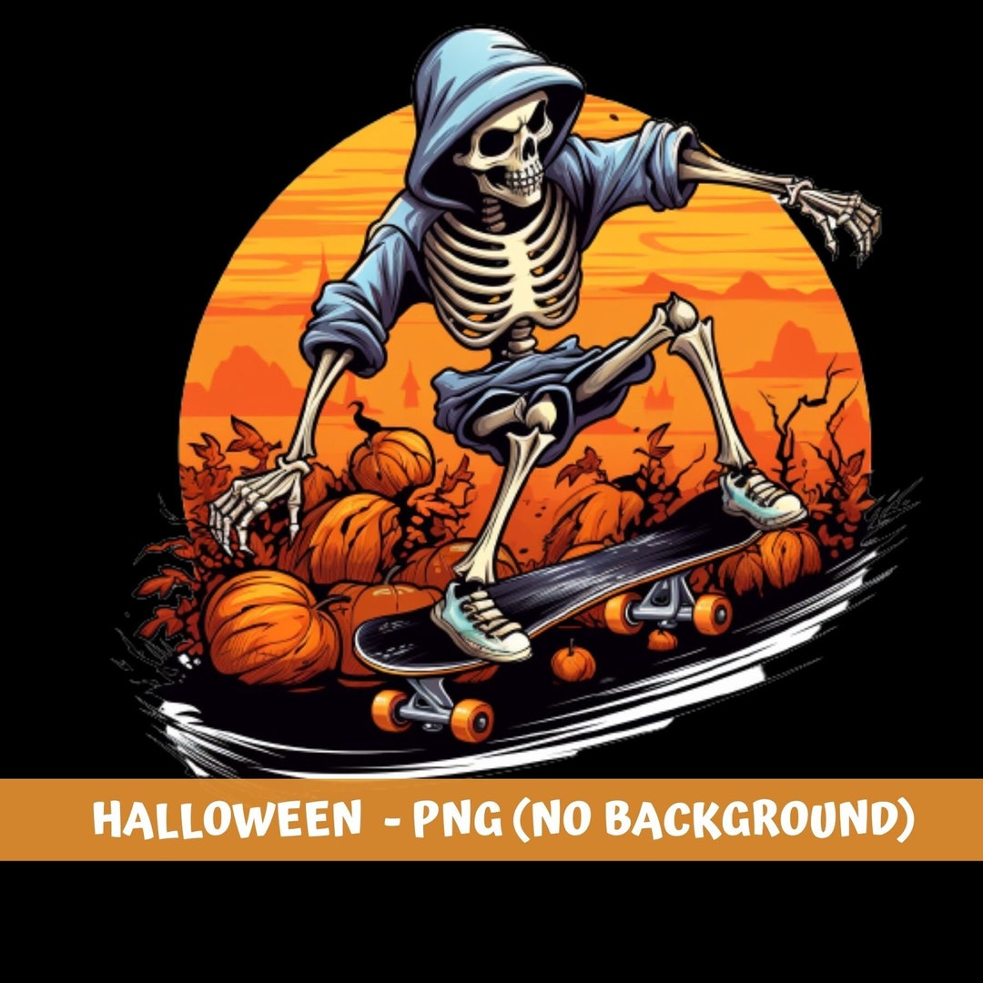 Halloween Skeleton Png Rock Png Skeleton Skateboarding Png Halloween ...