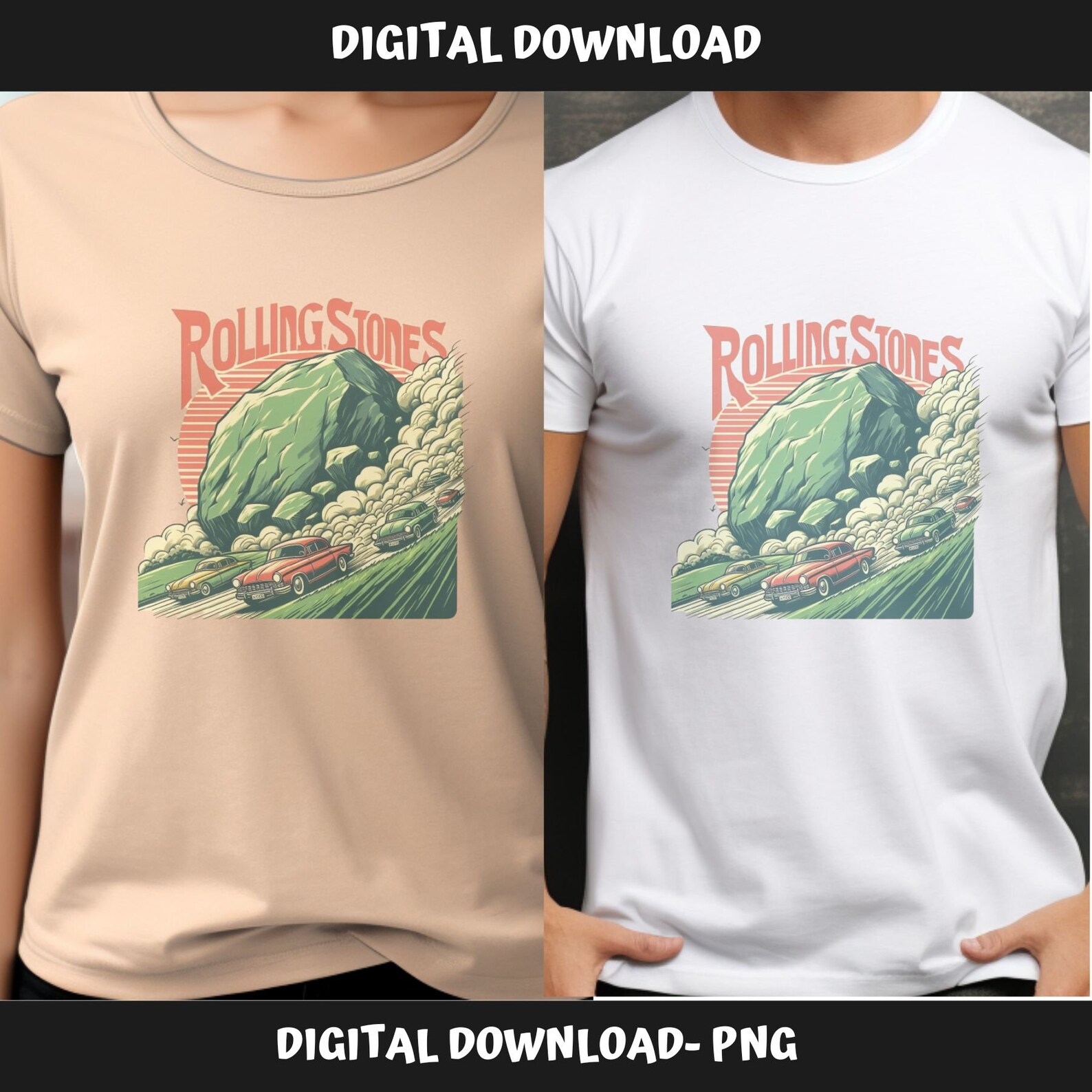 Rolling Stones Shirt Png Rock Band Sublimation Designs Png Rolling ...