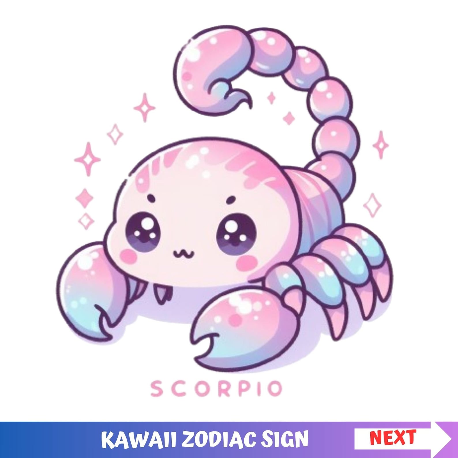 Kawaii Scorpio Zodiac Sign Kawaii Scorpio Png Zodiac Sign Astrology ...