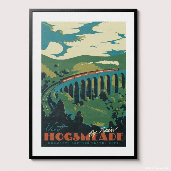 Hogsmeade Poster - Etsy