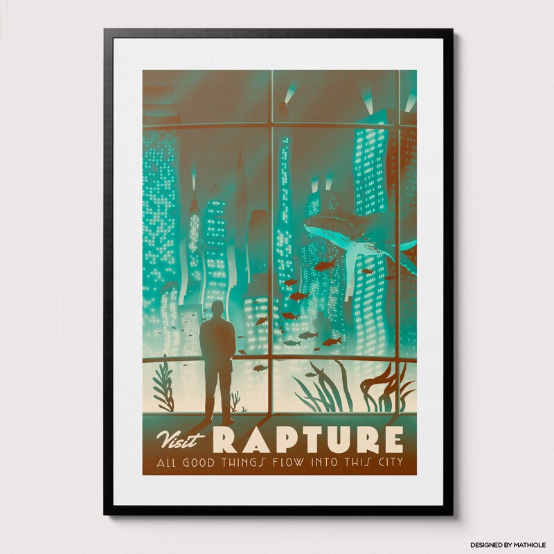 Bioshock Poster - Etsy UK