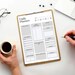 Digital Planner Bundle : Downloadable Daily Planner Daily Pages Journal ...