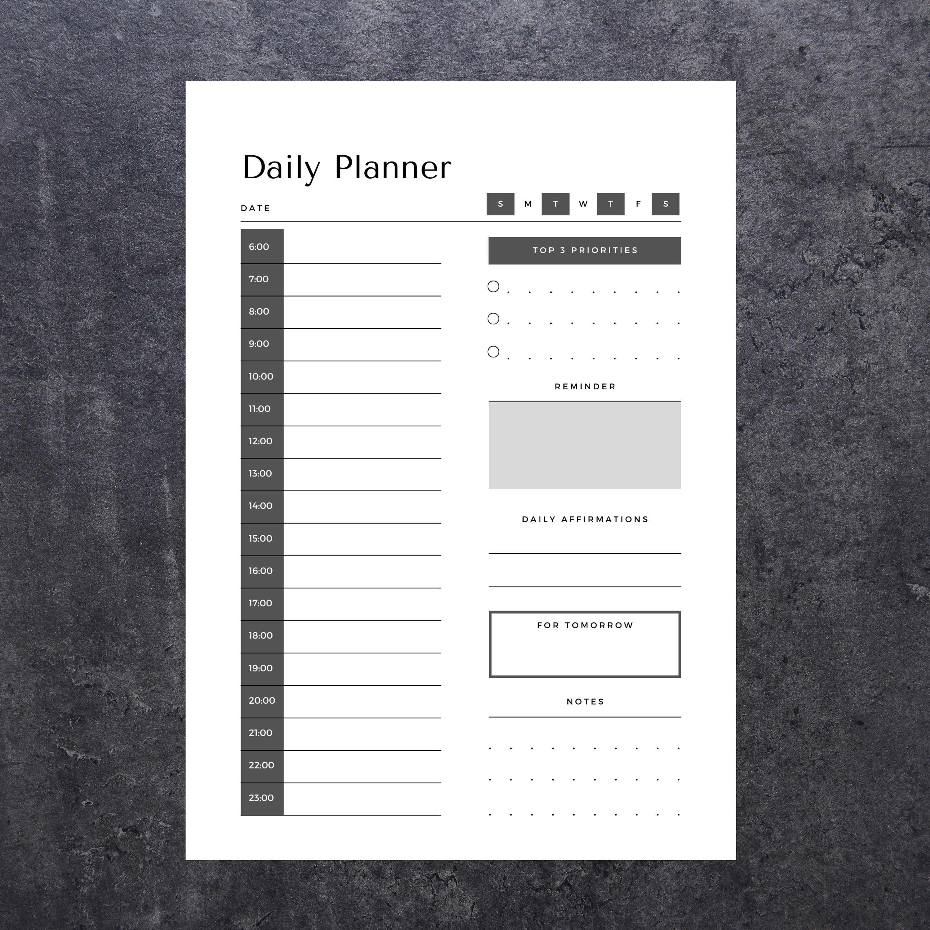 Digital Planner Bundle : Downloadable Daily Planner Daily Pages Journal ...