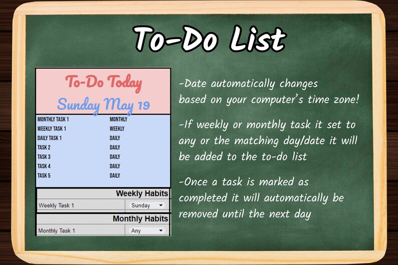 Ultimate Habit Tracker & Goal Planner Google Sheets, Monthly/annual ...