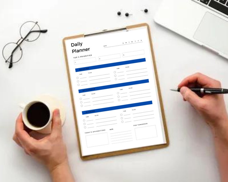 Digital Planner Bundle : Downloadable Daily Planner - Etsy