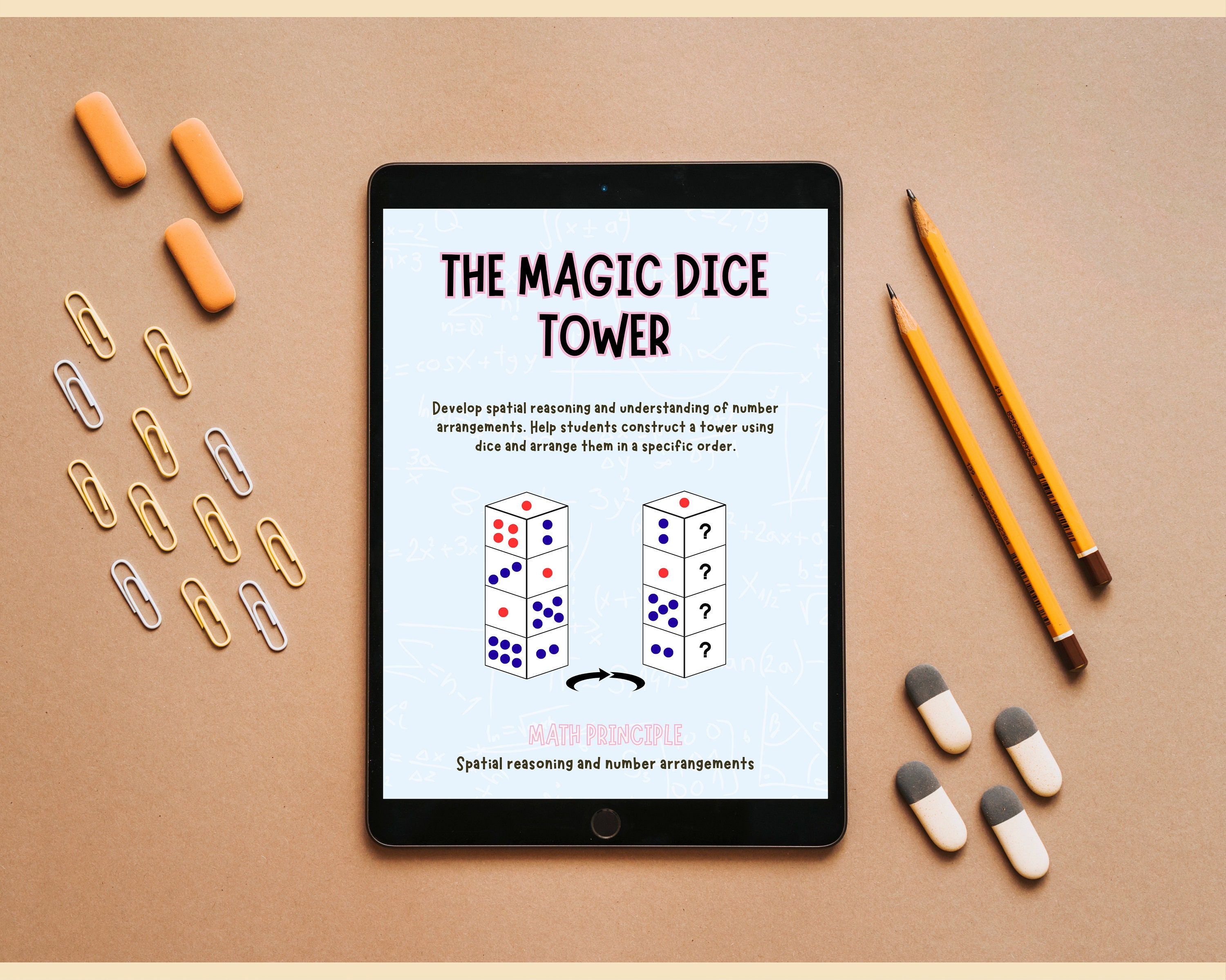 Activity Card Kids Printable Math Game Idea STEM Learning - Etsy