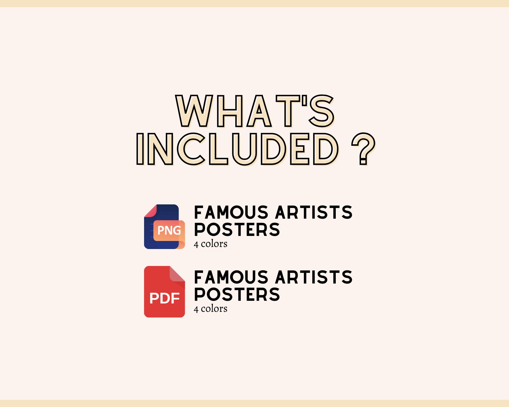 Famous Artists Posters Classroom Bulletin Board Printable - Etsy