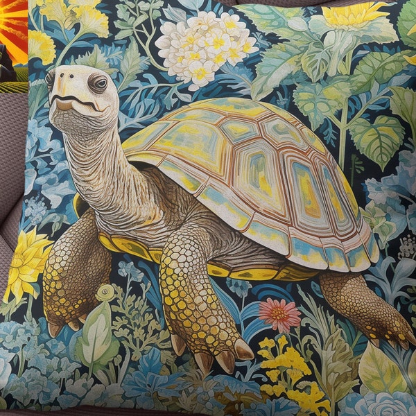 Turtle Pillow - Etsy