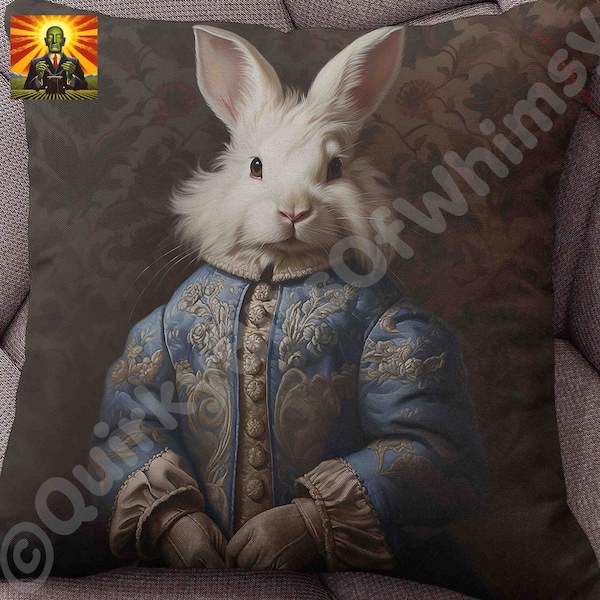 Rabbit Pillow - Etsy