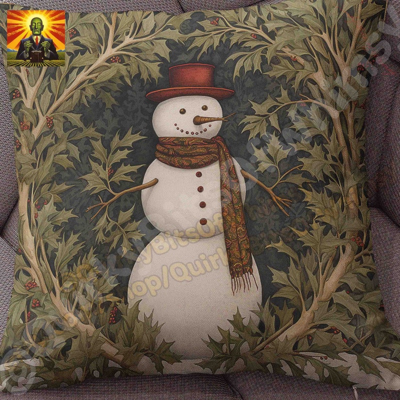 Snowman Pillows - Etsy