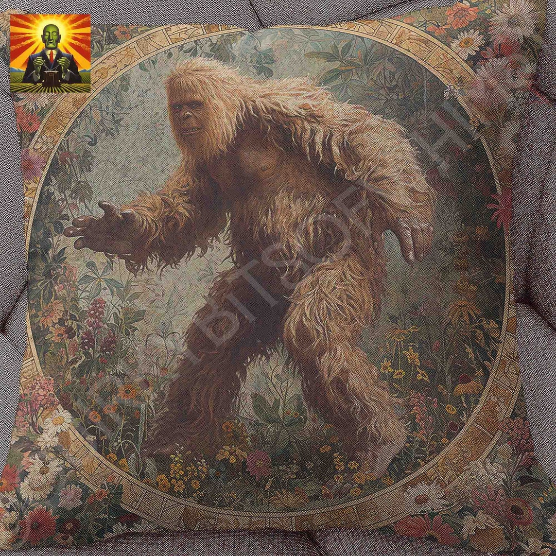 William Morris Bigfoot Pillow: Full or Case Only, Spun Polyester or ...