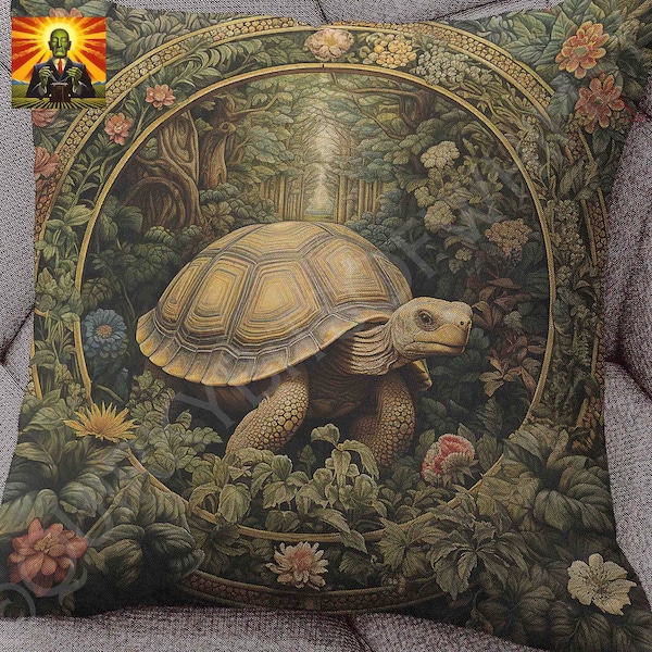 Turtle Pillow - Etsy