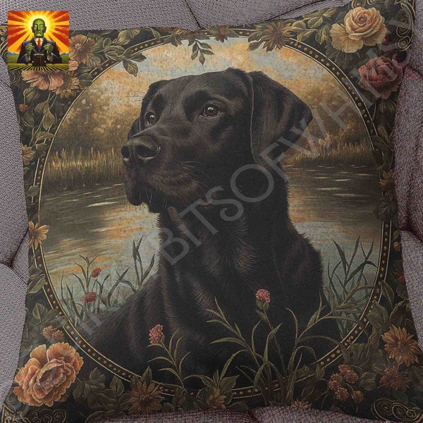 Labrador Pillow - Etsy