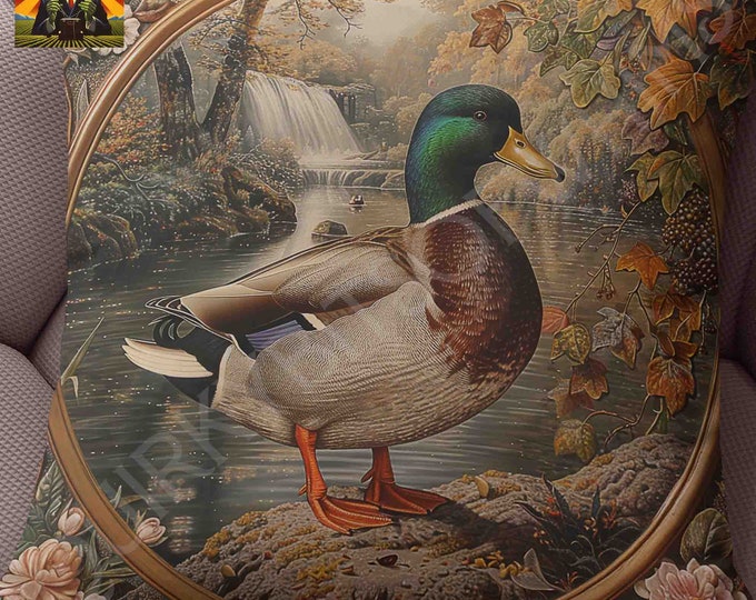 Vintage Set of 3 Ceramic Plaster Mallard Ducks Wall Hanging by the ...