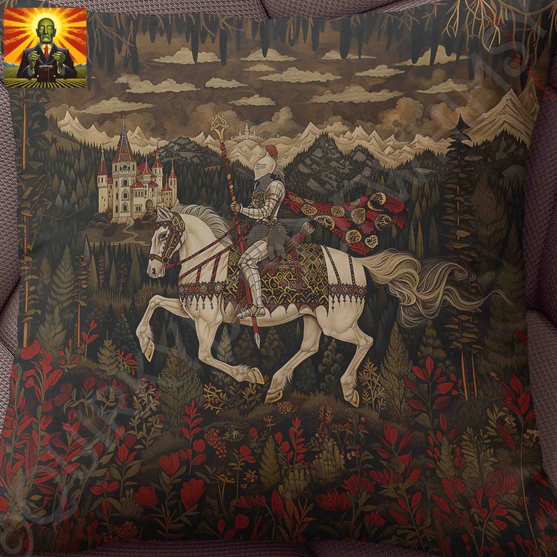 Medieval Pillow - Etsy
