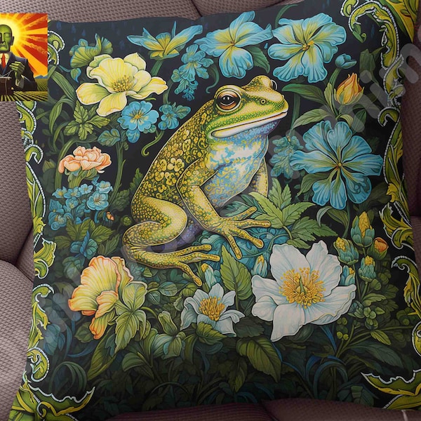Frog Pillows - Etsy