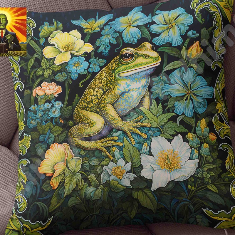 Frog Pillows - Etsy