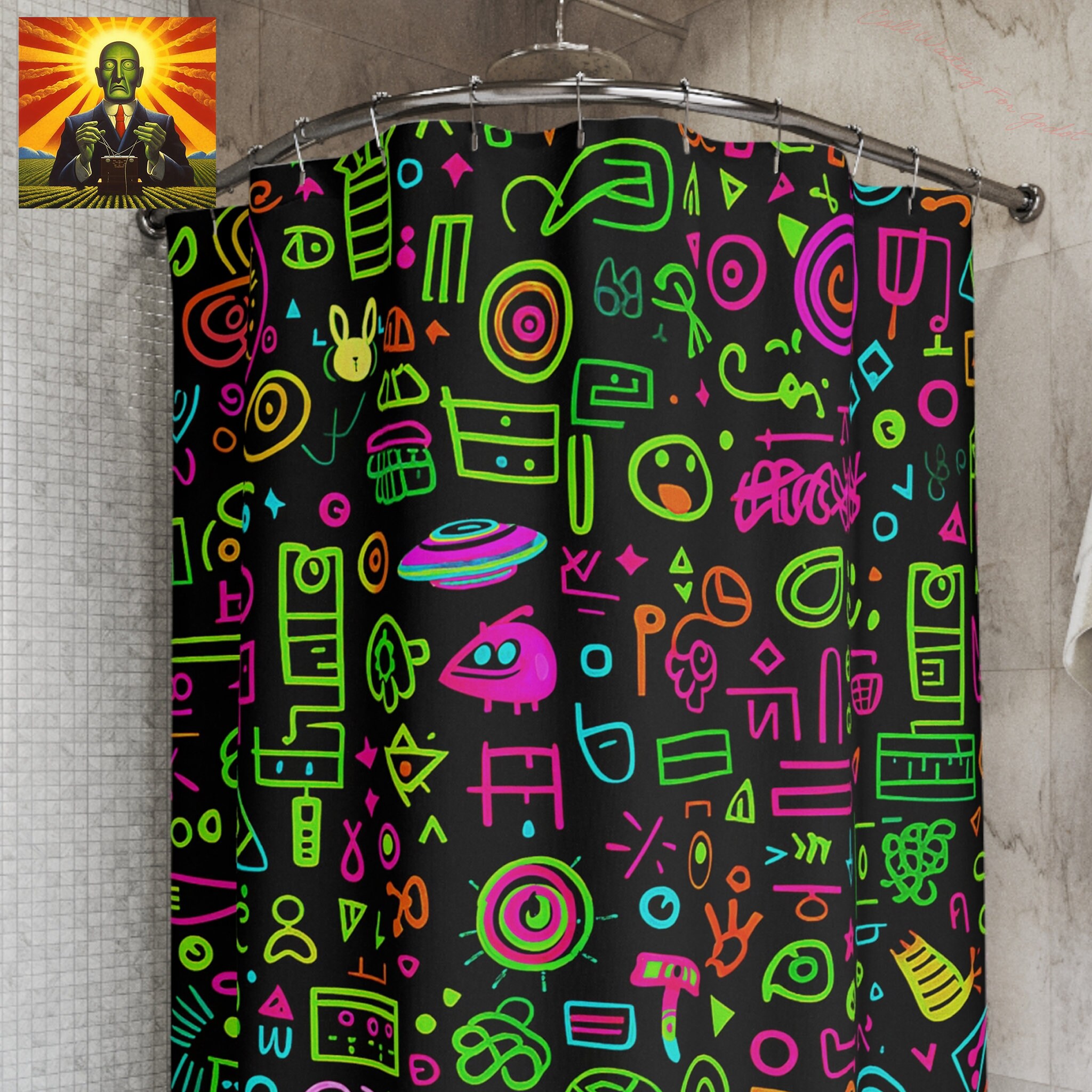 90's Shower Curtain 1990s Style Shower Curtain Nineties - Etsy