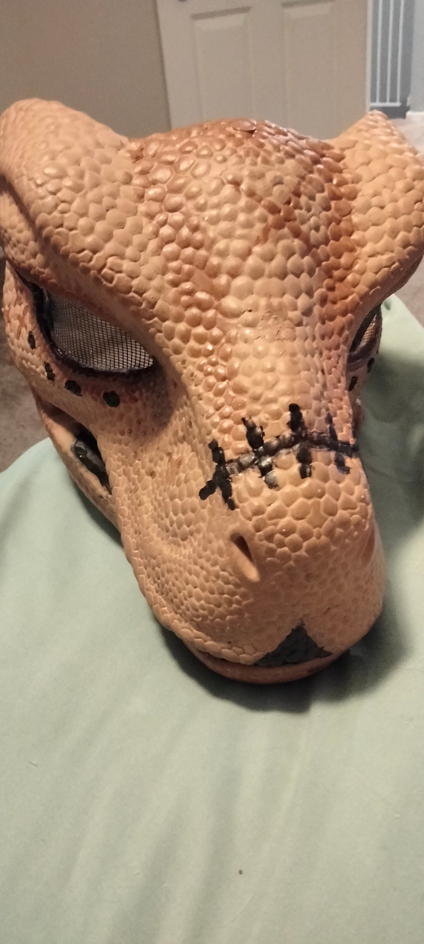 Dino Mask **SOLD** - Etsy