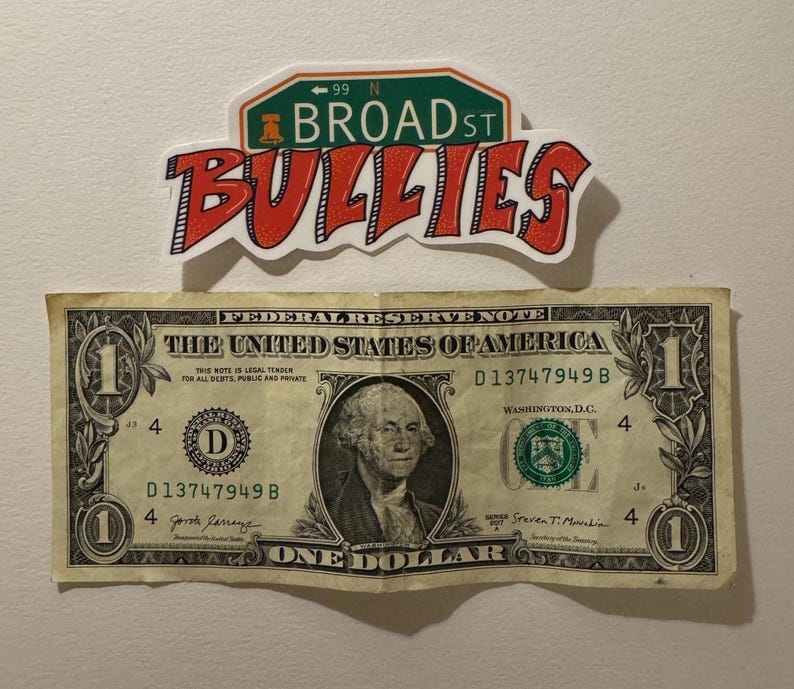 Broad Street Bullies - Philadelphia Flyers Sticker - Etsy