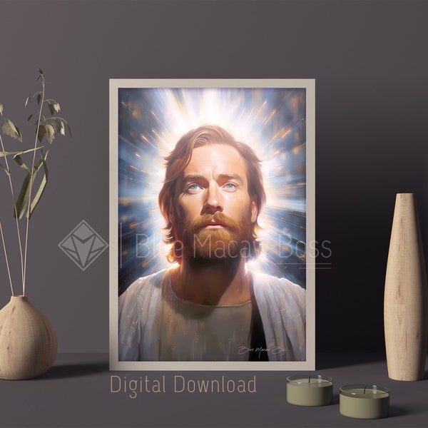 Obi Wan Kenobi Jesus - Etsy