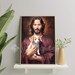 Keanu Reeves Jesus Wall Decor Keanu Reeves as Jesus Christ - Etsy