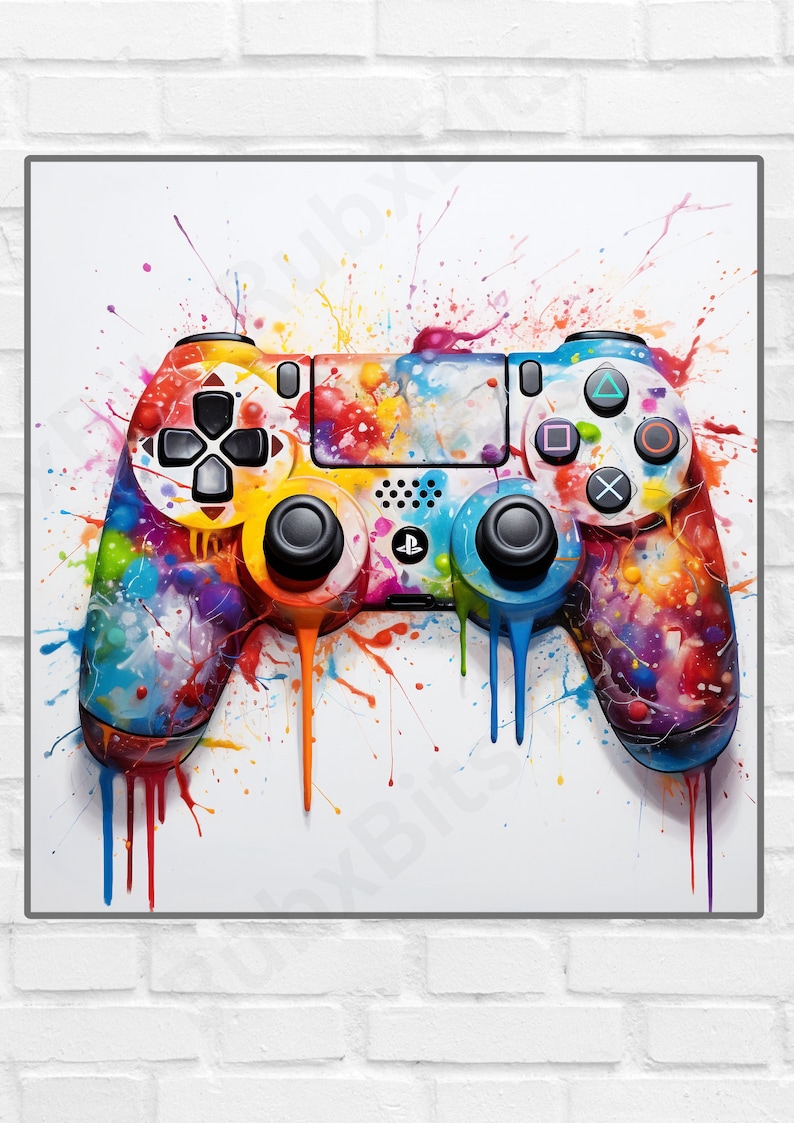 Gaming Art Prints Set of 3,gaming Digital Download, Gaming Prints ...