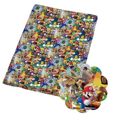 Nintendo Fabric Super Mario Fabric Polyester Cotton Fabric Anime ...