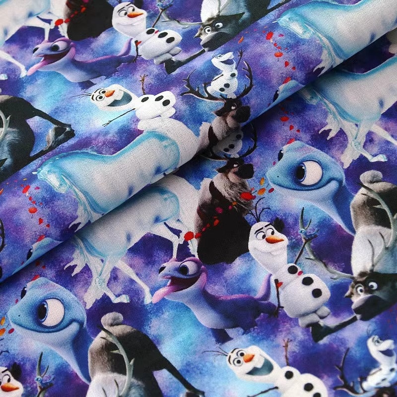 Frozen Fabric - Etsy