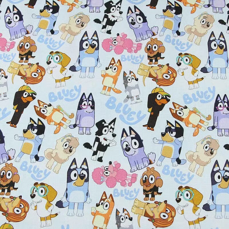 Bluey Fleece Fabric - Etsy