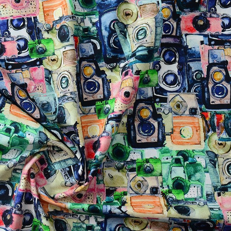 Camera Fabric - Etsy