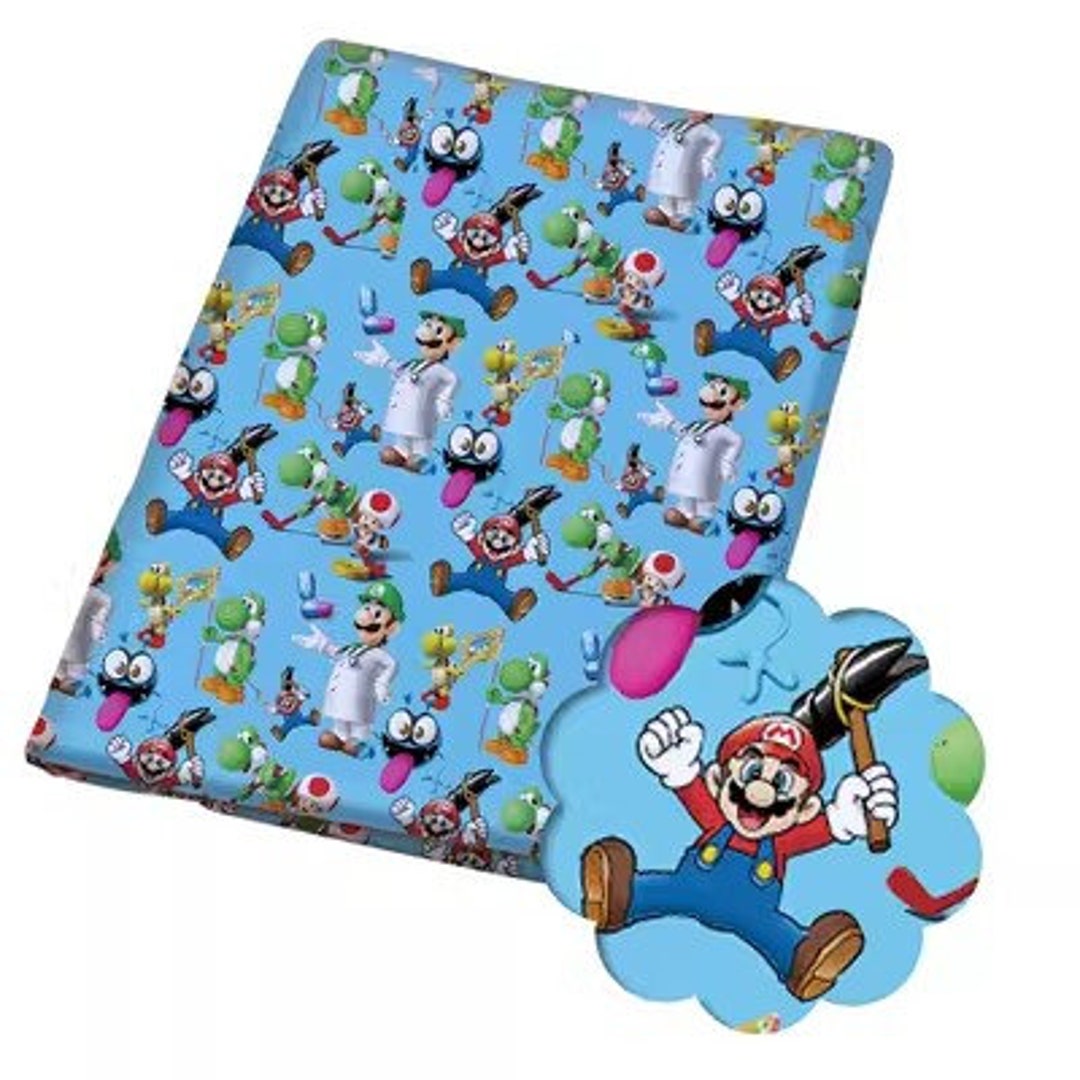 Nintendo Fabric Super Mario Fabric Polyester Cotton Fabric Anime ...