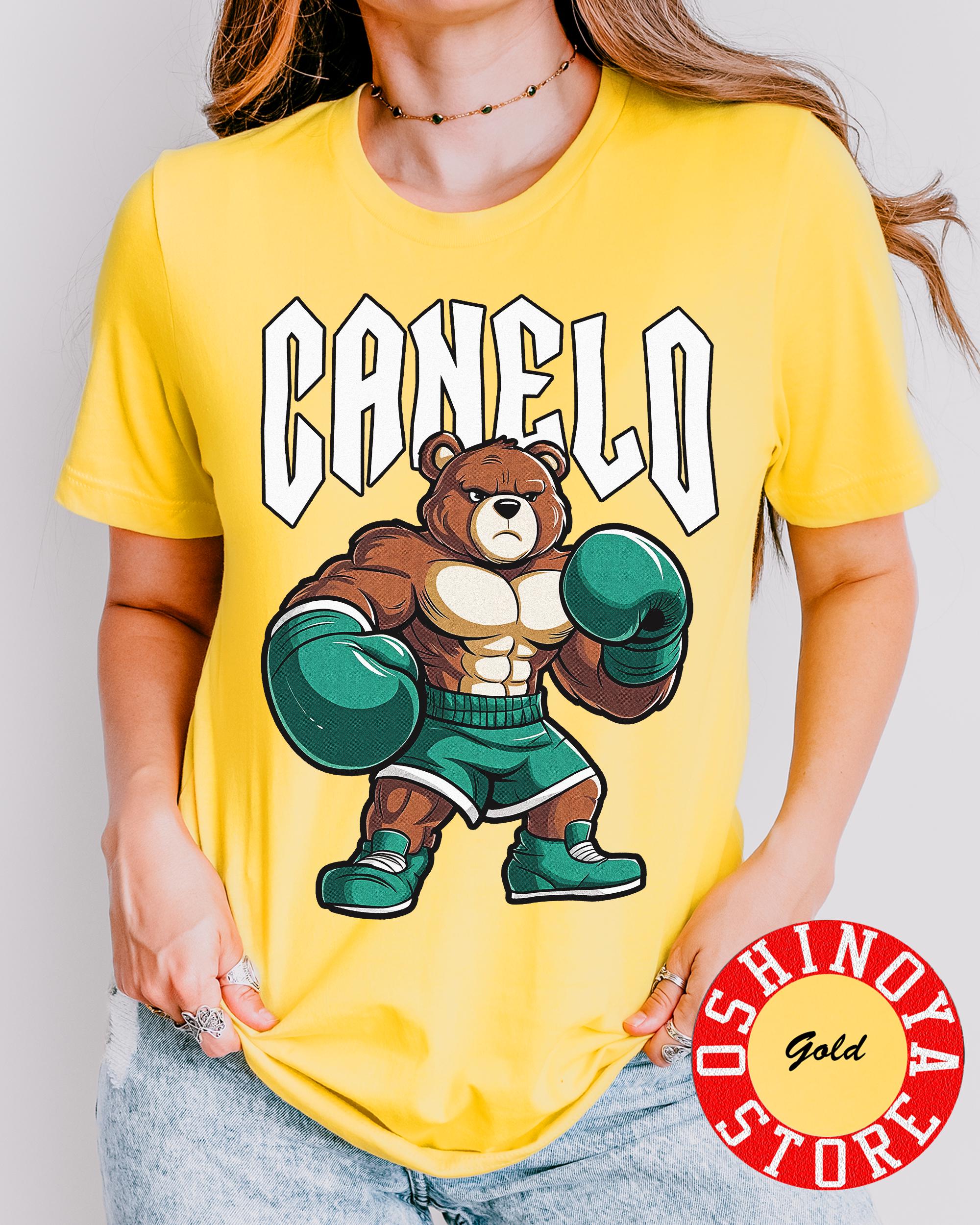 CANELO Alvarez Teddy Bear Shirt, Canelo Álvarez Boxing Shirt Gift ...