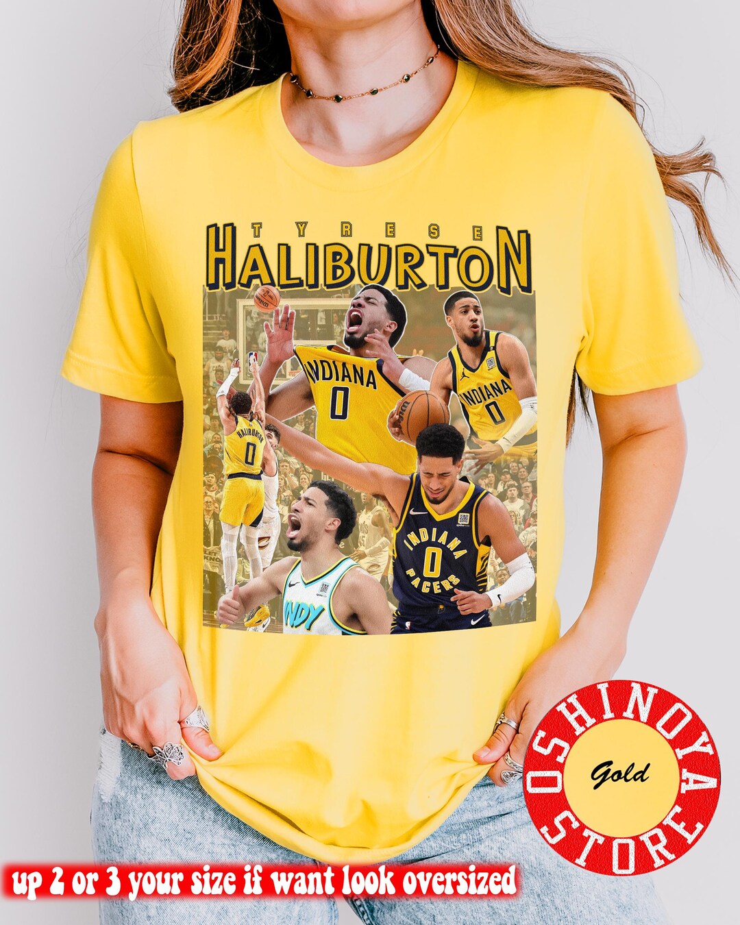 Vintage 90s Tyrese Haliburton Shirt Homage Retro Classic Graphic Tee ...