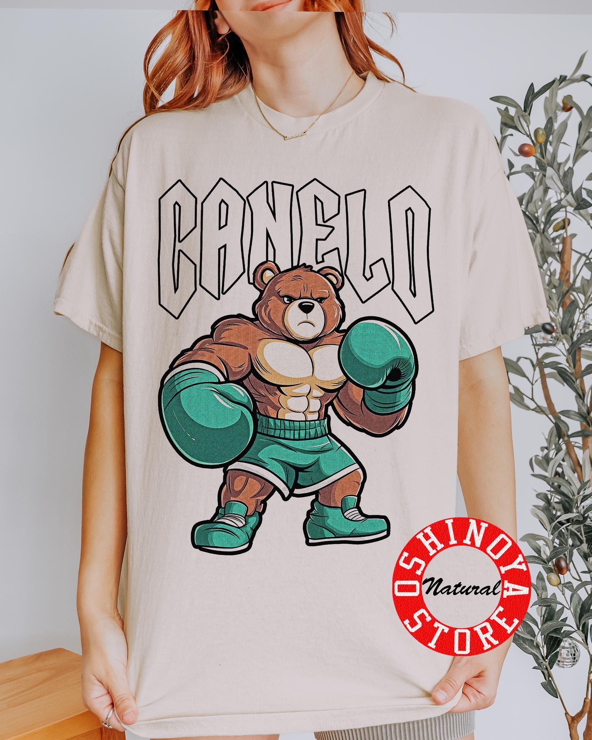 CANELO Alvarez Teddy Bear Shirt, Canelo Álvarez Boxing Shirt Gift ...