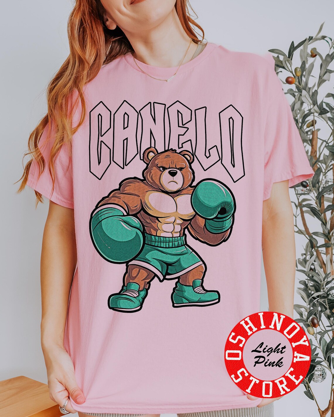 CANELO Alvarez Teddy Bear Shirt, Canelo Álvarez Boxing Shirt Gift ...