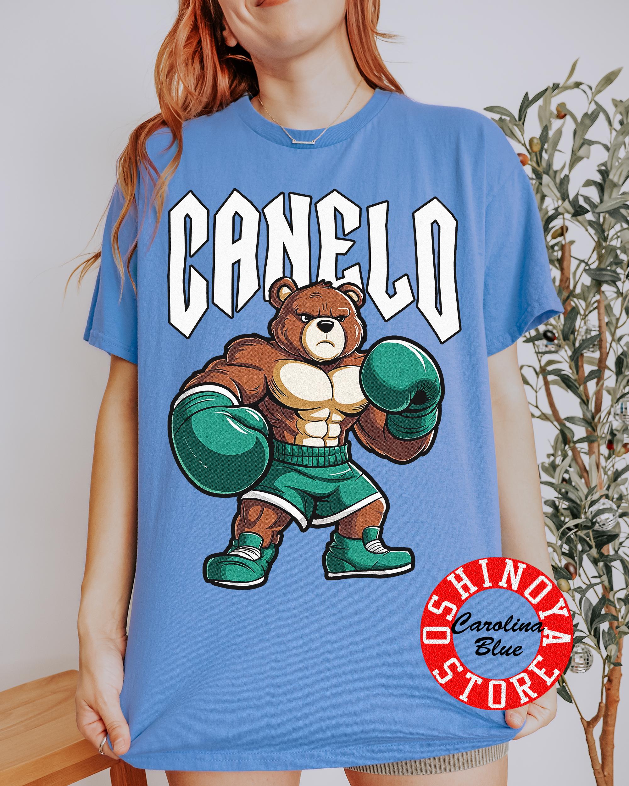 CANELO Alvarez Teddy Bear Shirt, Canelo Álvarez Boxing Shirt Gift ...