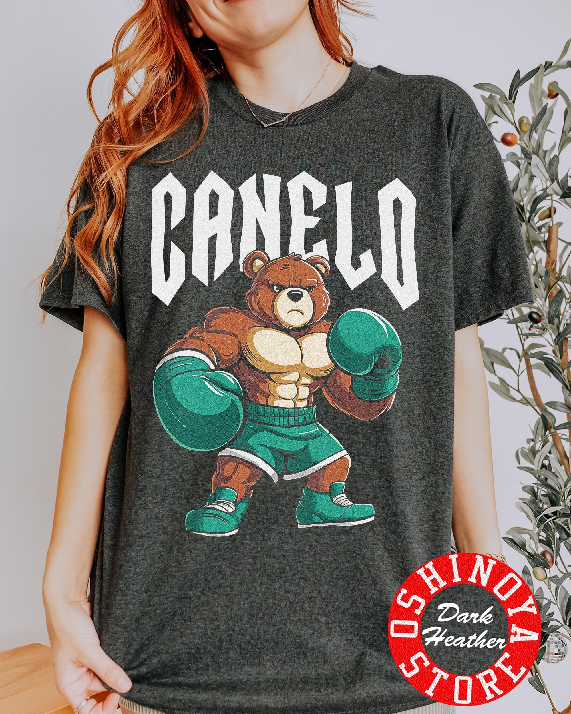 CANELO Alvarez Teddy Bear Shirt, Canelo Álvarez Boxing Shirt Gift ...