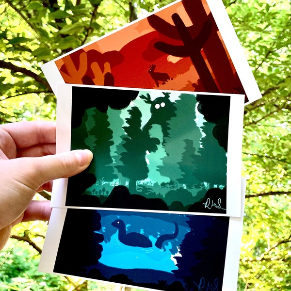 Jackalope Print - Etsy