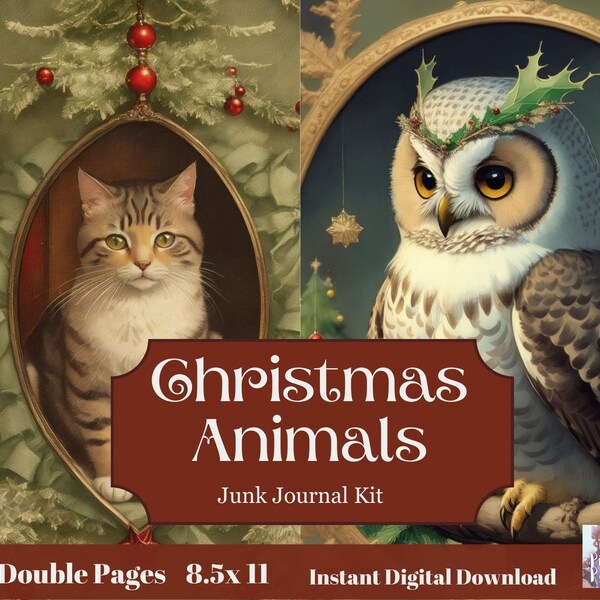 Animal Scrapbook - Etsy