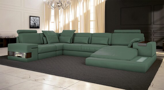 Large leather sectional sofas with chaise store