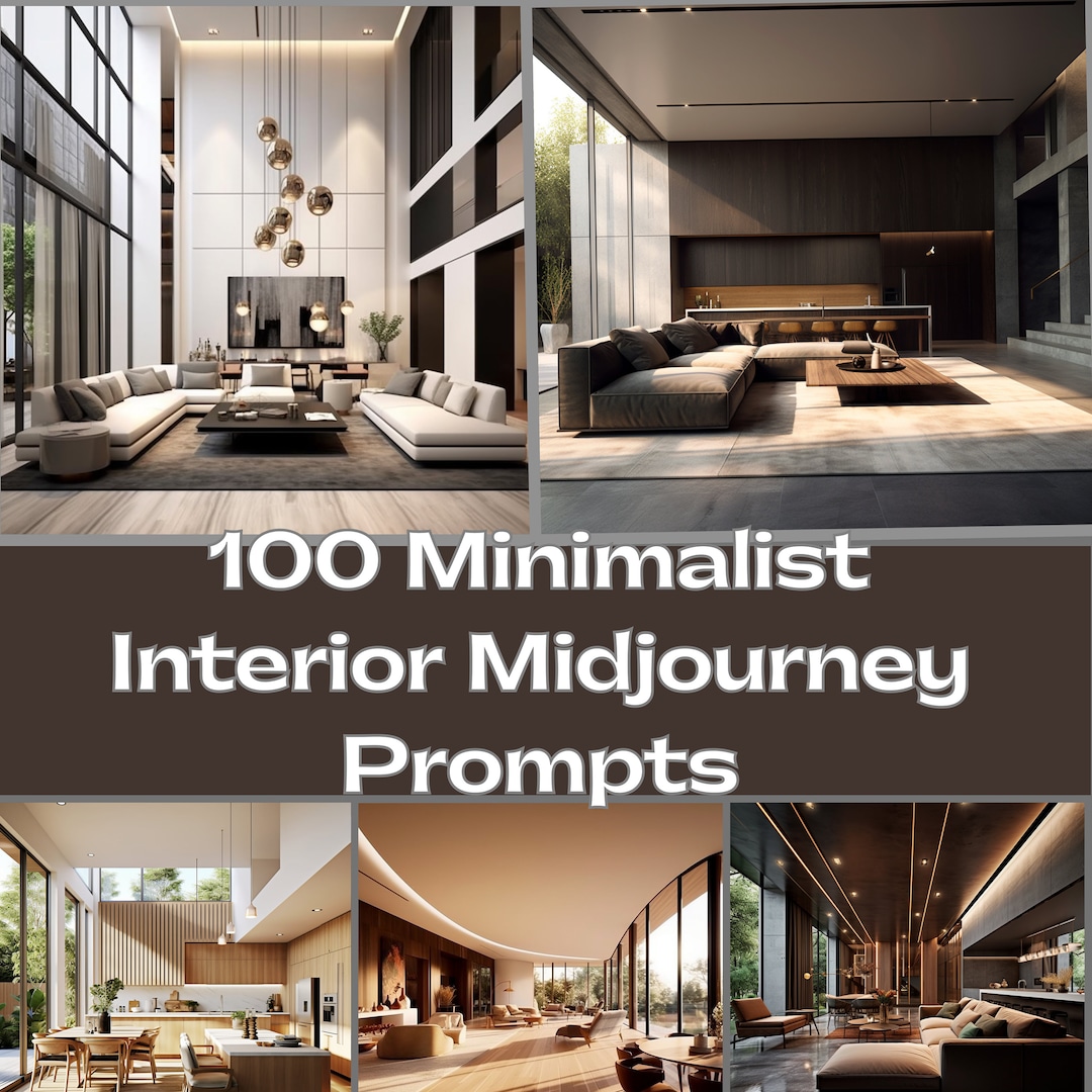 Midjourney Prompts, Minimalist, Design, Interior Art, Minimalist Design ...