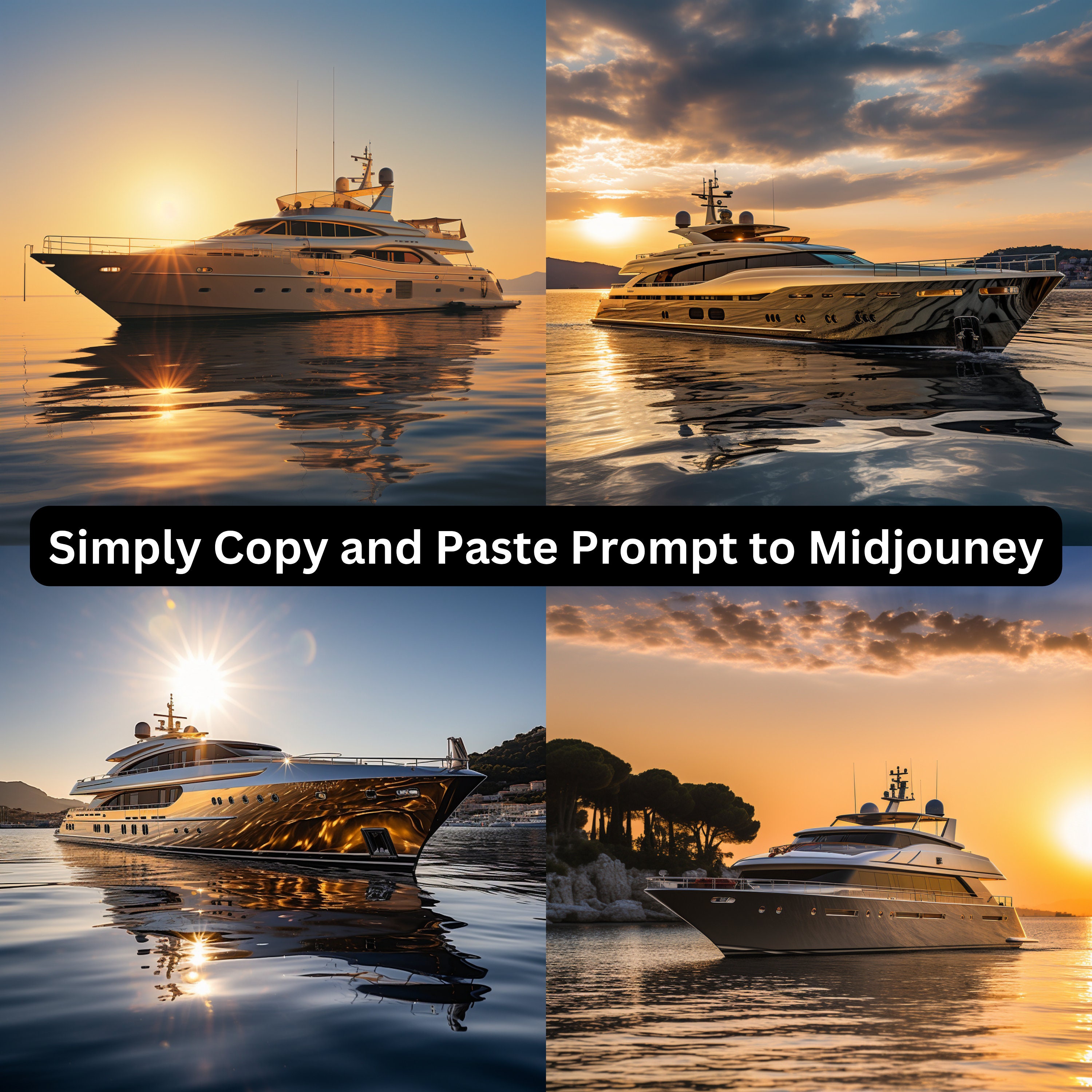 Midjourney Prompts, Boat, AI Generated, AI Art, Prompt Guide, Ocean ...