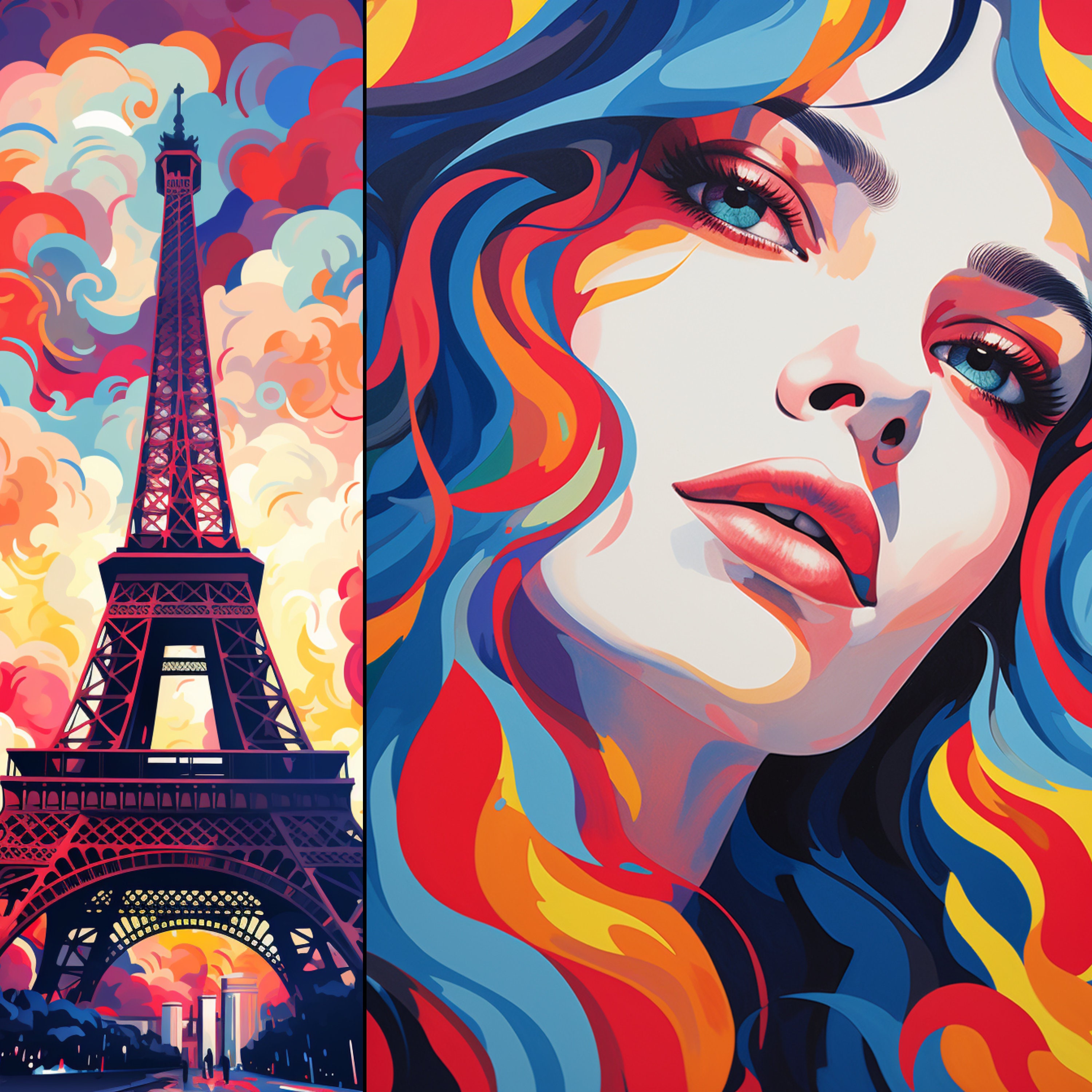 Midjourney Prompts, Posters and Prints, POD, AI Art, Designs, Digital ...