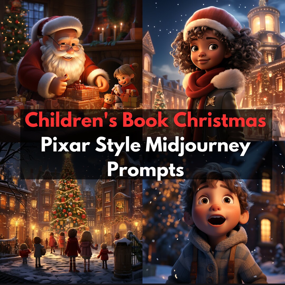 Christmas Prompts, Childrens Book, Midjourney, for Kids, Teachers ...